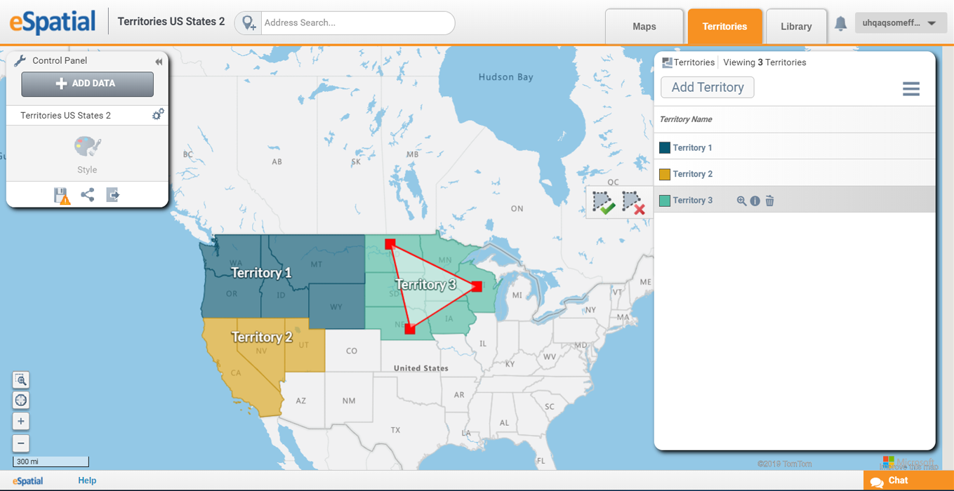 How To Quickly Create Territories Manually Using ESpatial